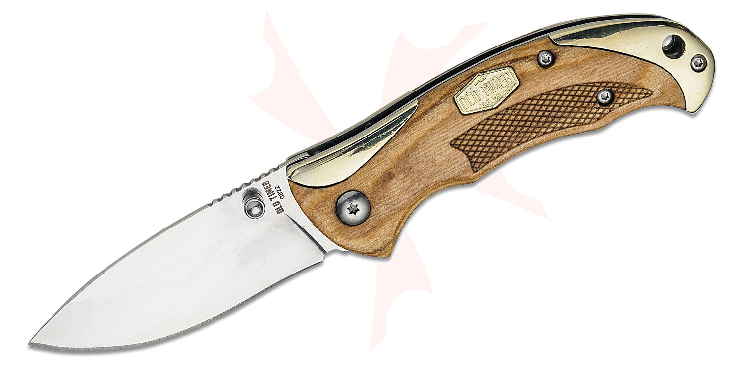 Schrade 900OT Old Timer Assisted Folding Knife 2.8" Polished Drop Point ...