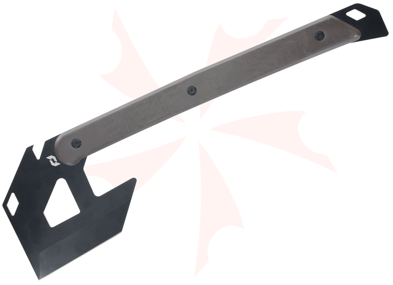 Schrade Delta Class 19.5" Backdraft Axe, Black 3Cr13MoV Blade, Tan G10 ...