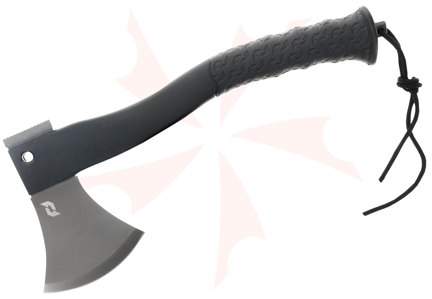 Schrade Delta Class Bedrock Axe, 4" Gray 3Cr13MoV Blade, Black Overmold ...