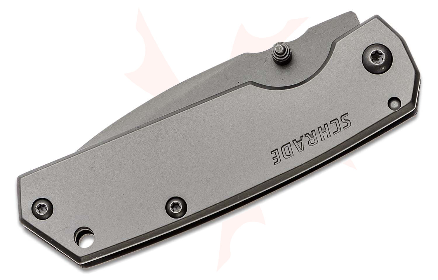Schrade SCH303M Mini Frame Lock Folding 2.6" Plain Drop Point Blade ...