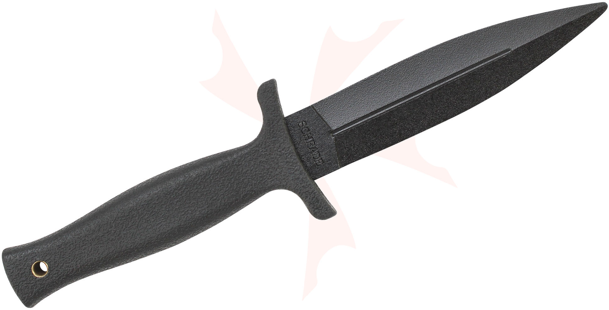 Schrade SCHF19L-TR Large Tactical Boot Knife Trainer 4.8" Unsharpened ...