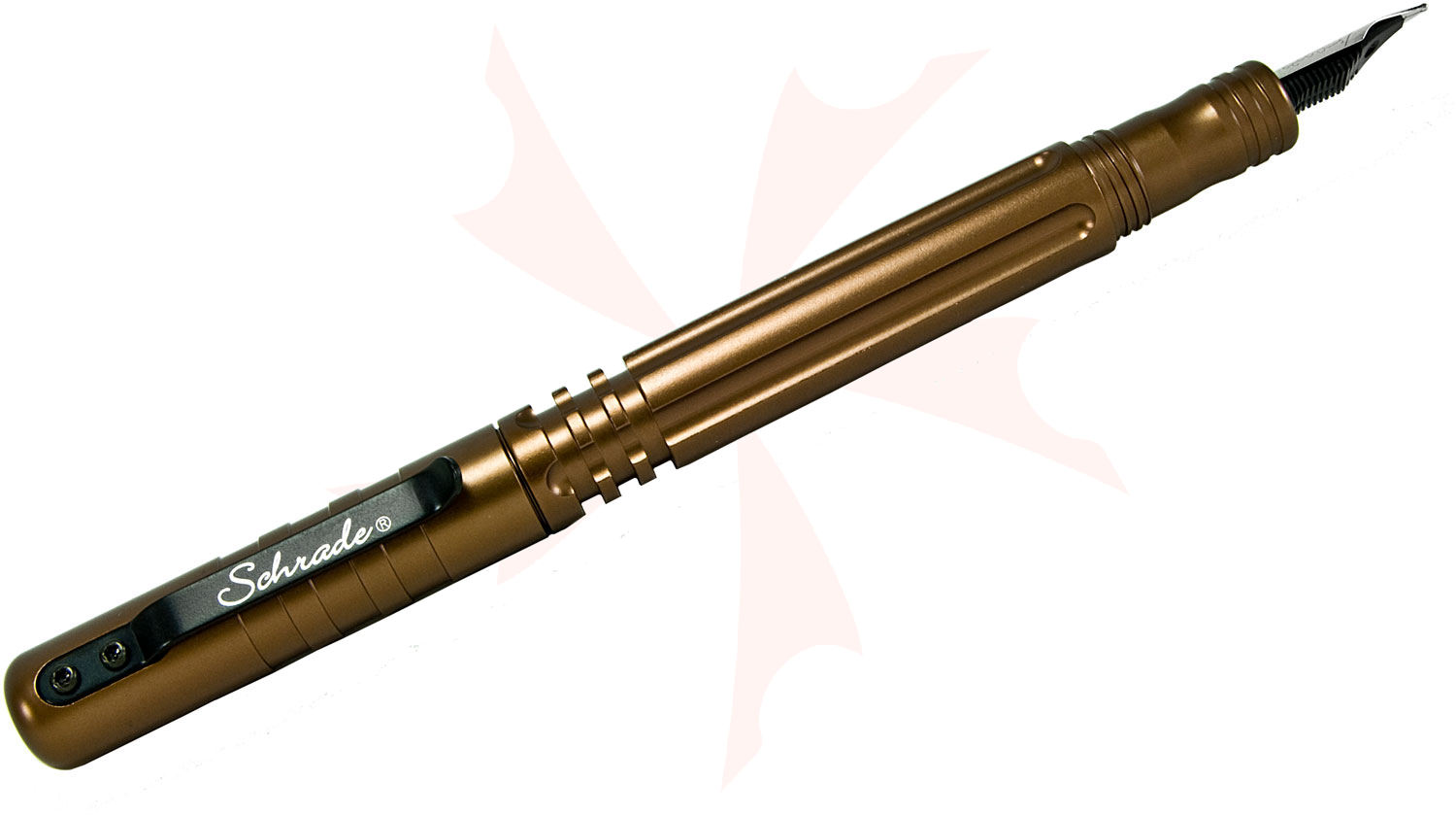 Schrade Aluminum Interchangeable Fountain and Rollerball Tactical Pen ...