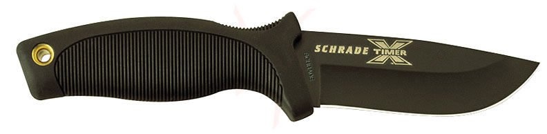 Schrade X Timer Drop Point Knife 4 1/4" Blade - KnifeCenter - SCHXT2B ...