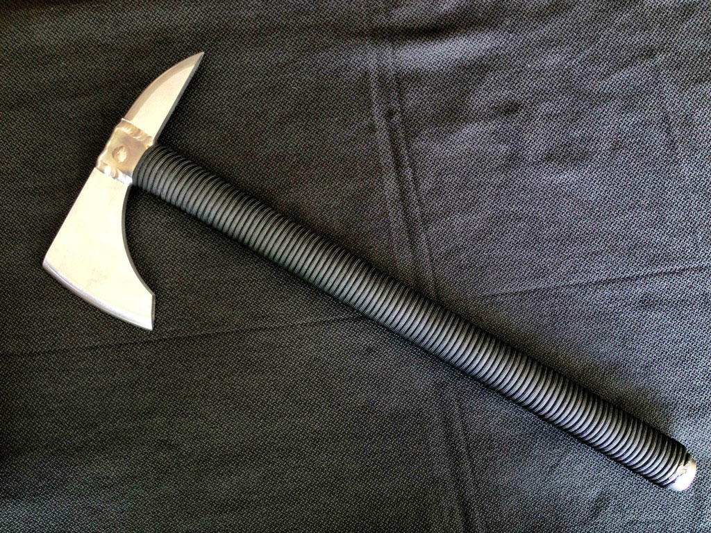 Schwartz Tactical ST Battlehawk 18" Overall Tomahawk, 3.5" Titanium ...