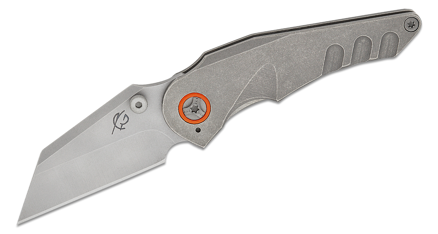 Scorpion 6 Knives Custom Bensag 750 #023 Flipper Knife 3" CPM-MagnaCut ...