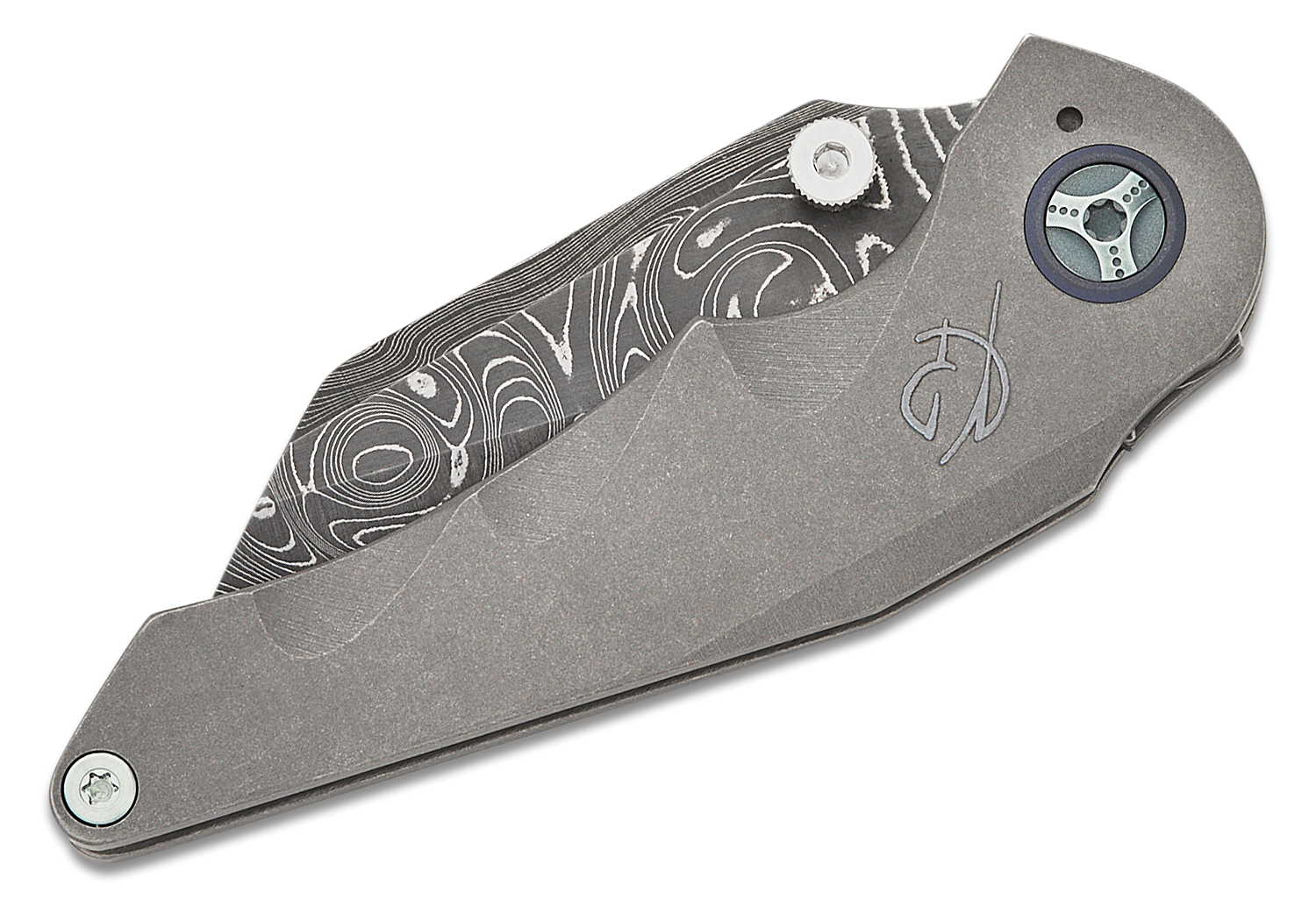 Scorpion 6 Knives Custom Bensag 750 #024 Flipper Knife 3" Nichols ...