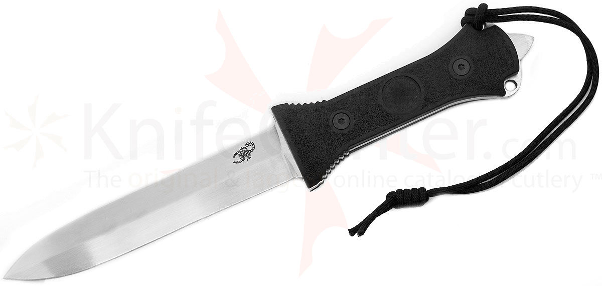 Scorpion Knives Dagger Fighting Knife Diamond Grind, 7" Mirror Polished ...