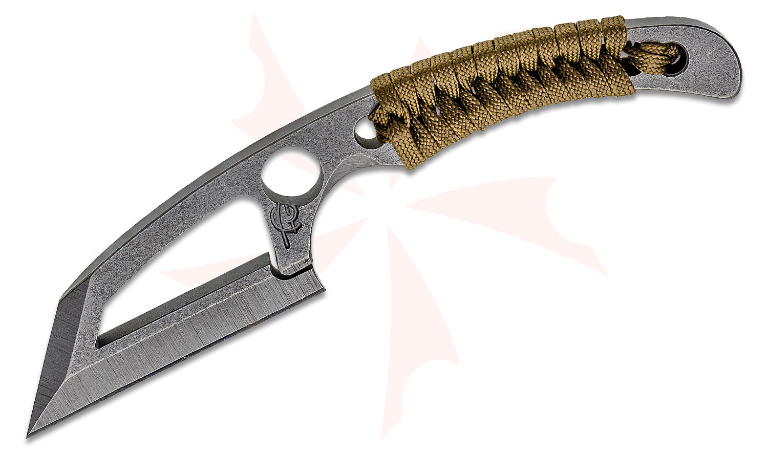 Scorpion 6 Knives Custom KMW Kriger Mini Wharncliffe Fixed Blade Neck ...