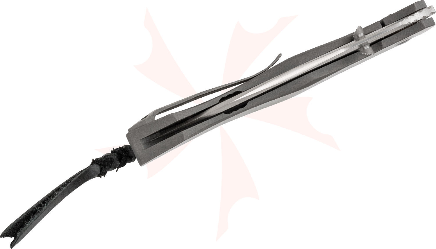 Scott Cook Custom Lochsa Integral Folding Knife 3.5" S90V Clip Point ...