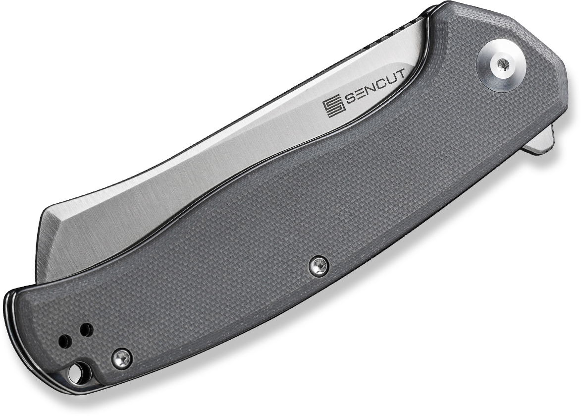 Sencut Knives S20057C-3 Traxler Liner Lock Flipper Knife 3.49" 9Cr18MoV ...