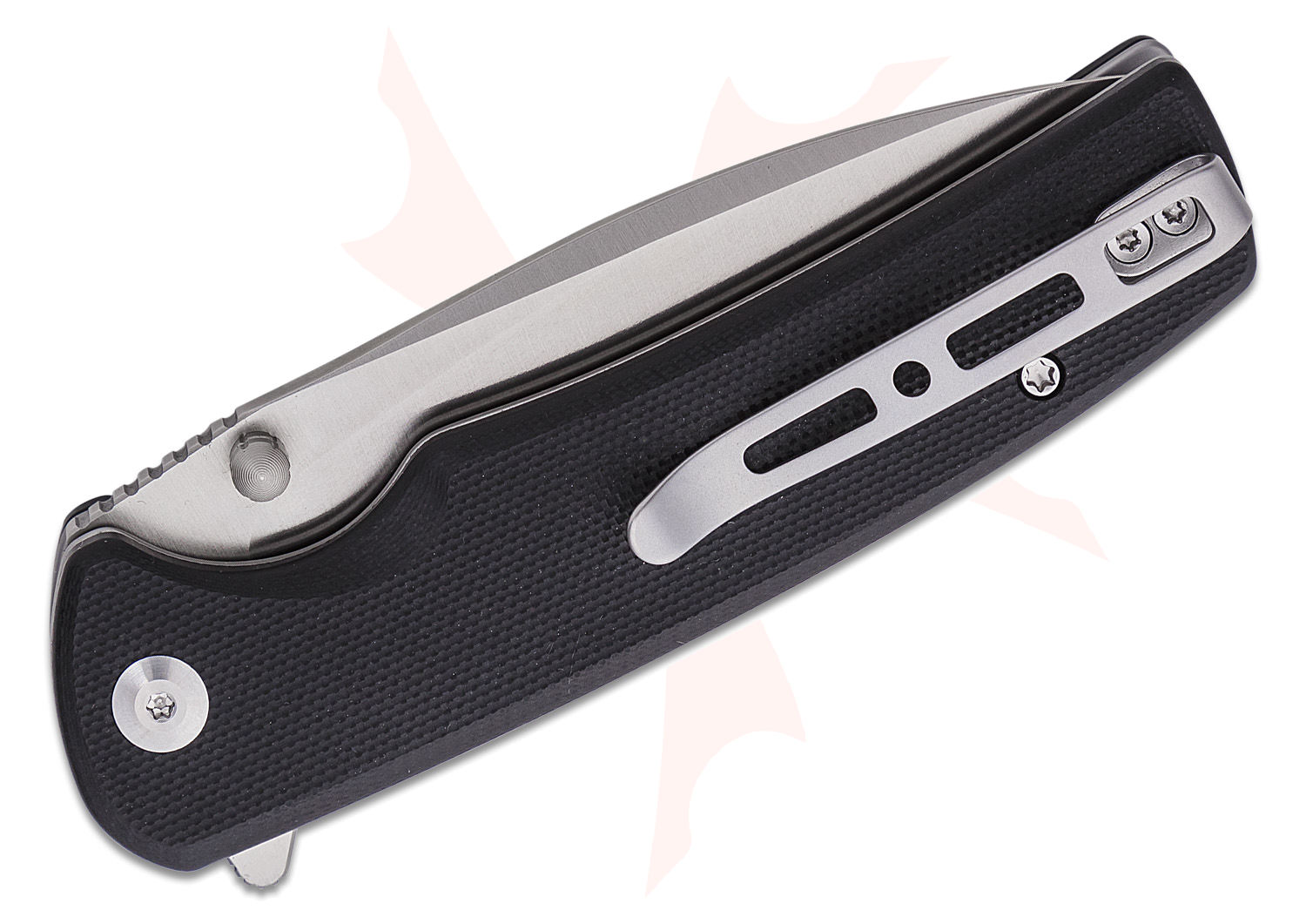 Sencut Knives S21007-5 Sachse Flipper Knife 3.47" Satin Drop Point ...