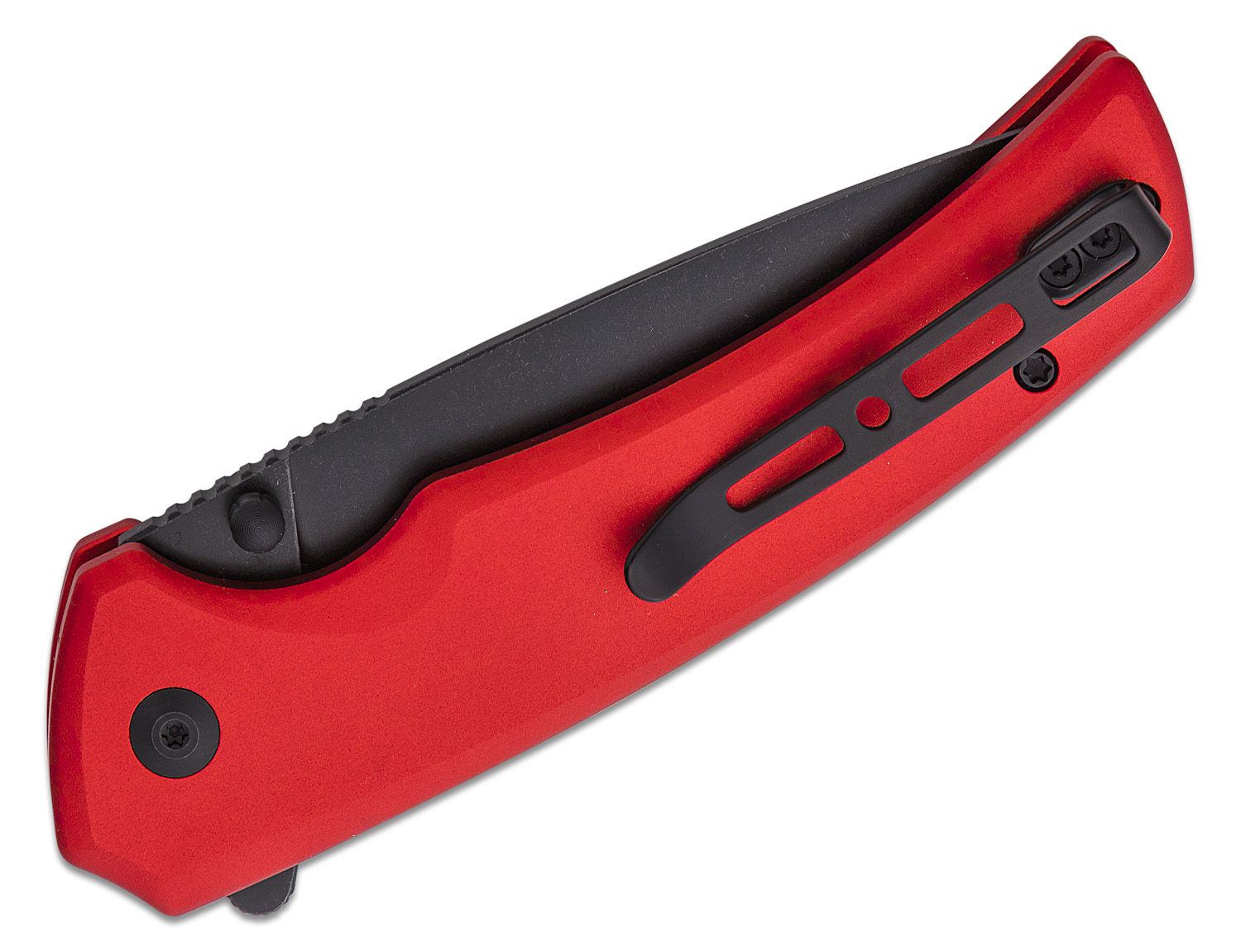 Sencut Knives S21022B-2 Serene Flipper Knife 3.48" Black Stonewashed D2 ...