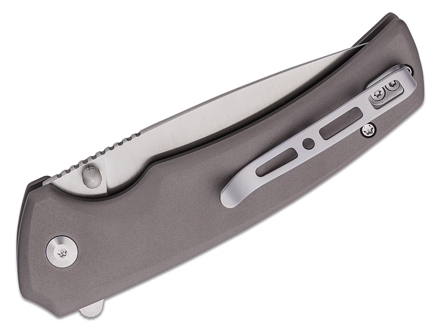 Sencut Knives S21022B-3 Serene Flipper Knife 3.48" Satin D2 Drop Point ...