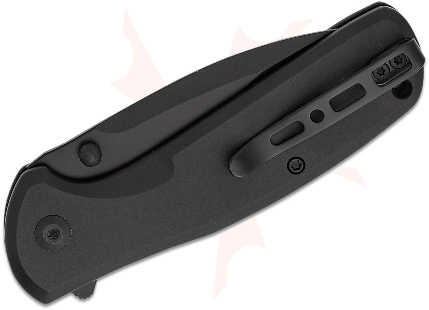 Sencut Knives ArcBlast Button Lock Flipper Knife 2.98" Black Modified ...