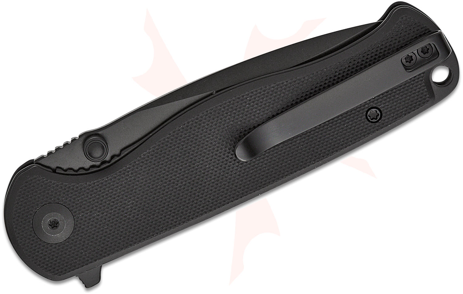 Sencut Knives Errant Liner Lock Flipper Knife 3.45" 9Cr18MoV Black Drop ...