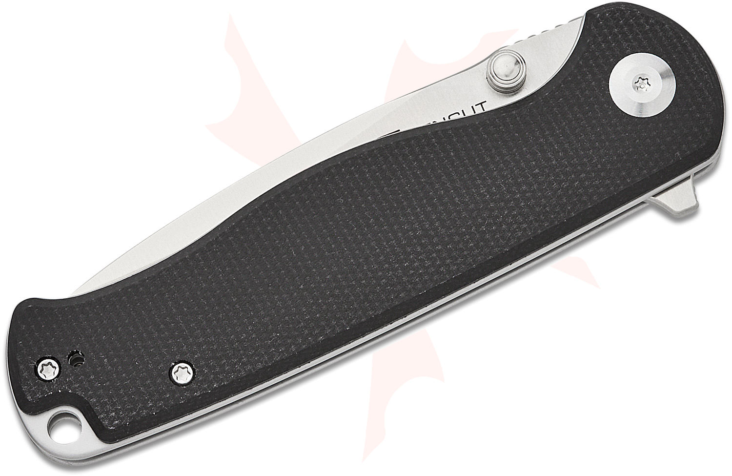 Sencut Knives Errant Liner Lock Flipper Knife 3.45" 9Cr18MoV Satin Drop ...