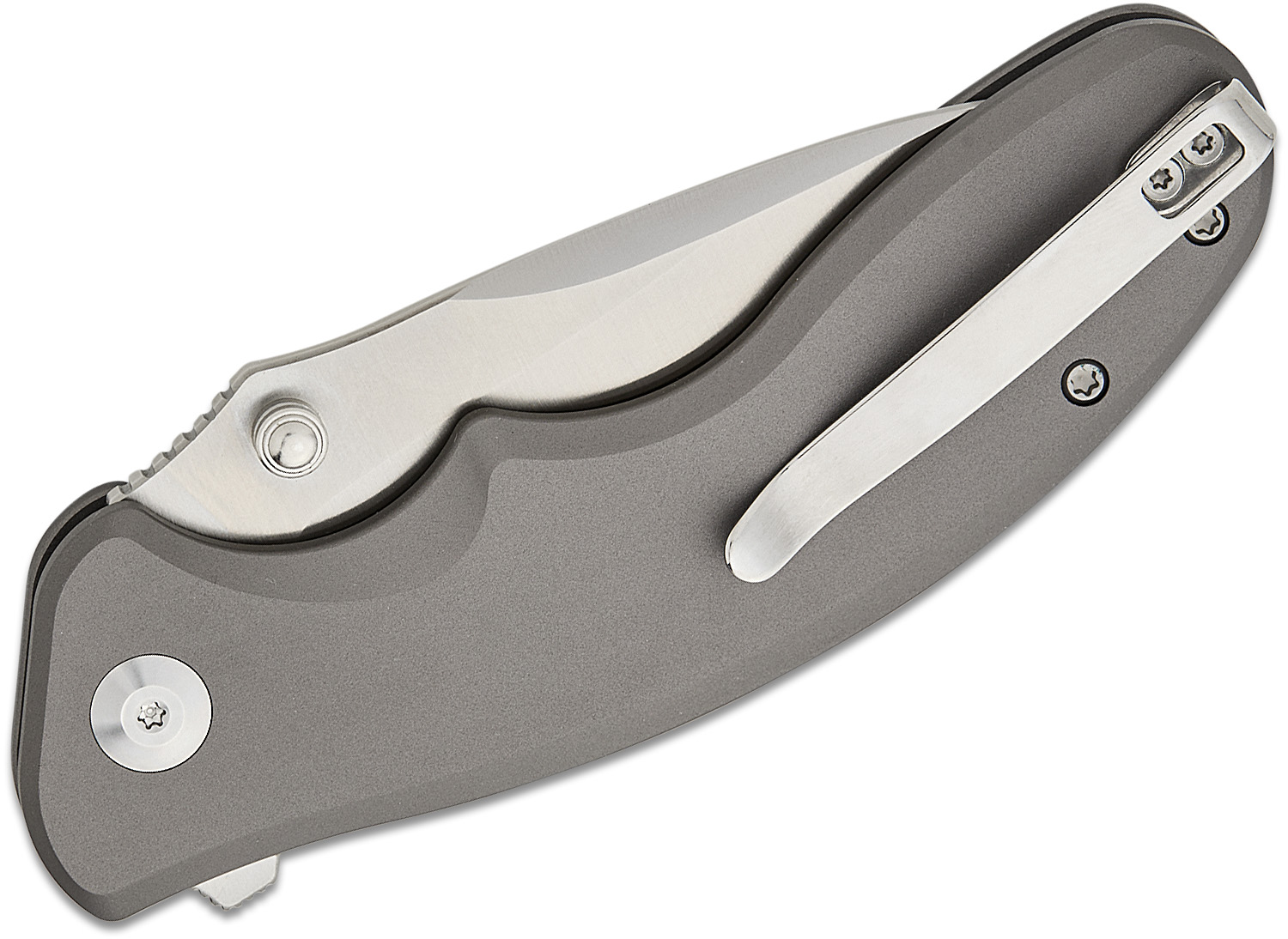 Sencut Knives Cybrix Button Lock Flipper Knife 3.46" Satin Drop Point ...