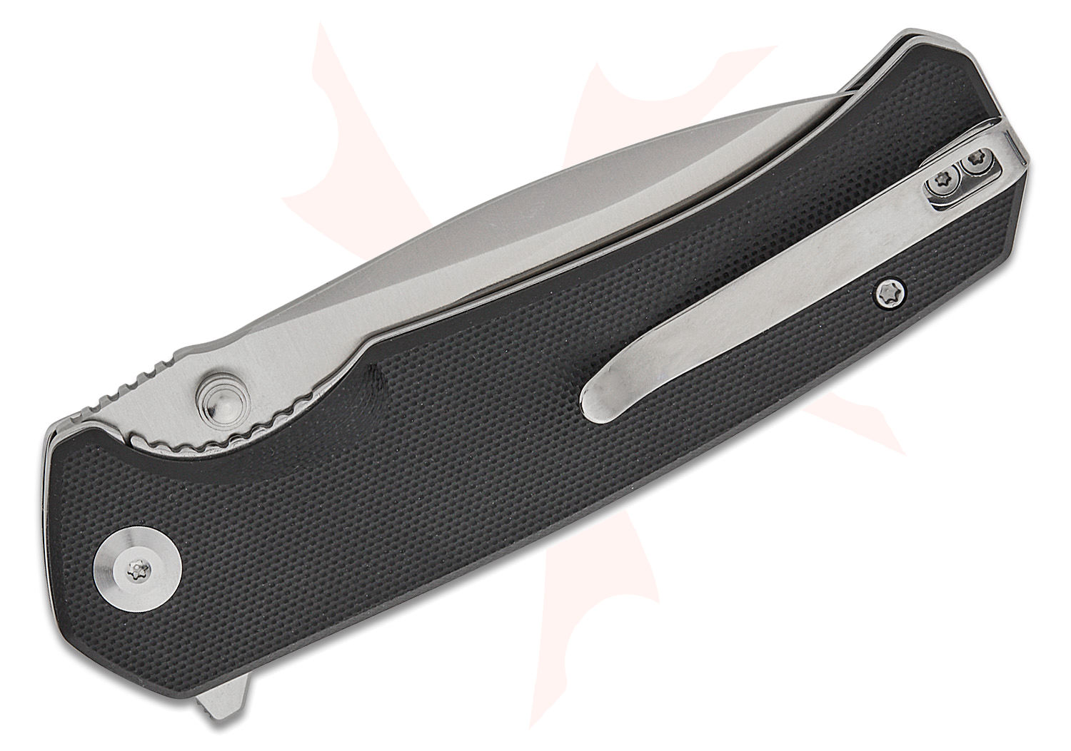Sencut Knives Skarnax Liner Lock Flipper Knife 3.79" Satin Drop Point ...