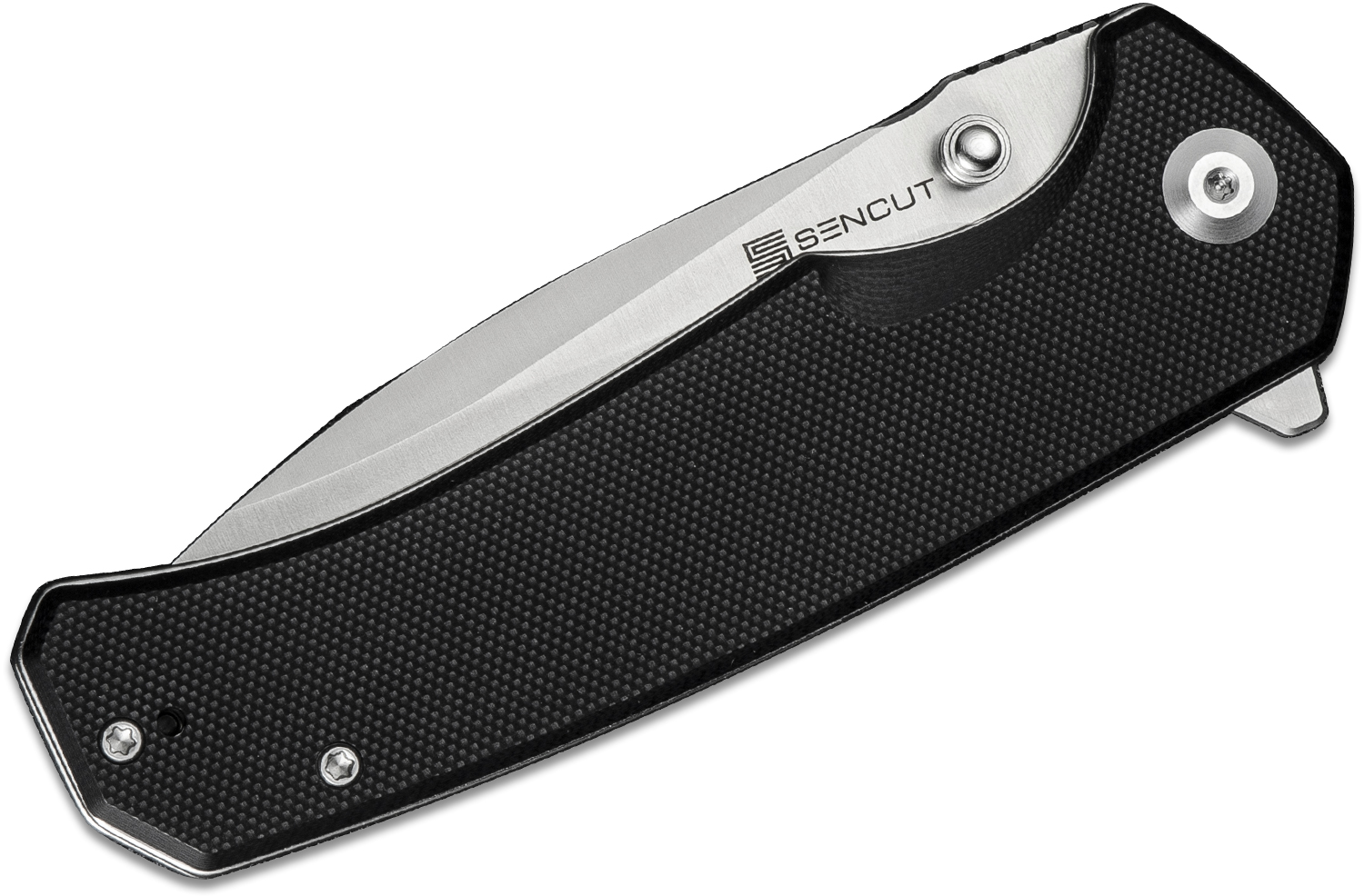 Sencut Knives Skarnax Liner Lock Flipper Knife 3.79" Satin Drop Point ...