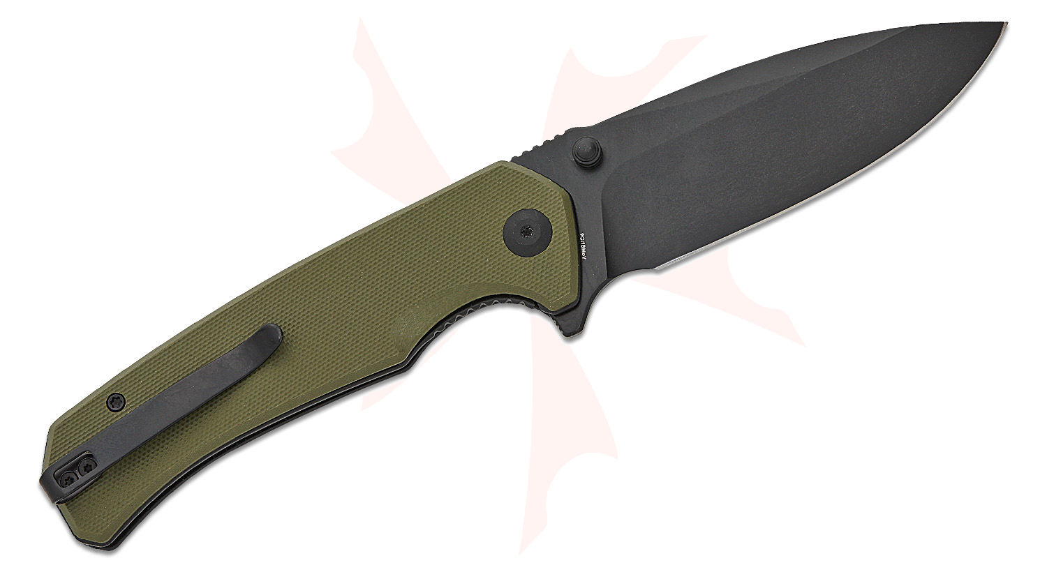 Sencut Knives Skarnax Liner Lock Flipper Knife 3.79" Black Drop Point ...