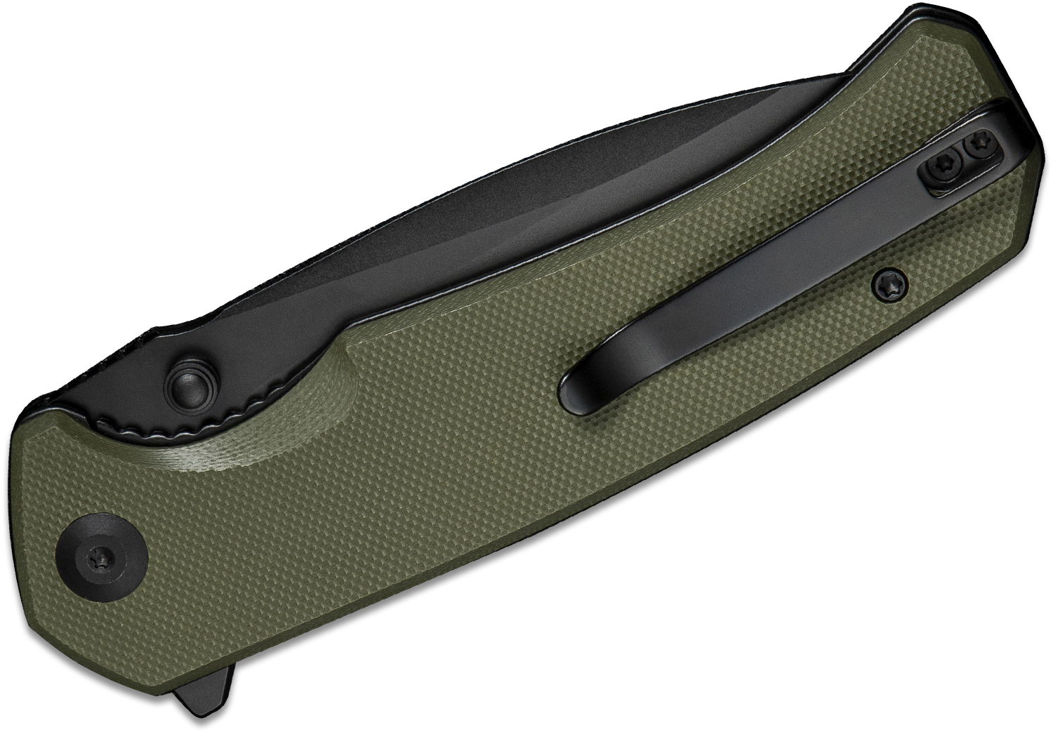 Sencut Knives Skarnax Liner Lock Flipper Knife 3.79" Black Drop Point ...