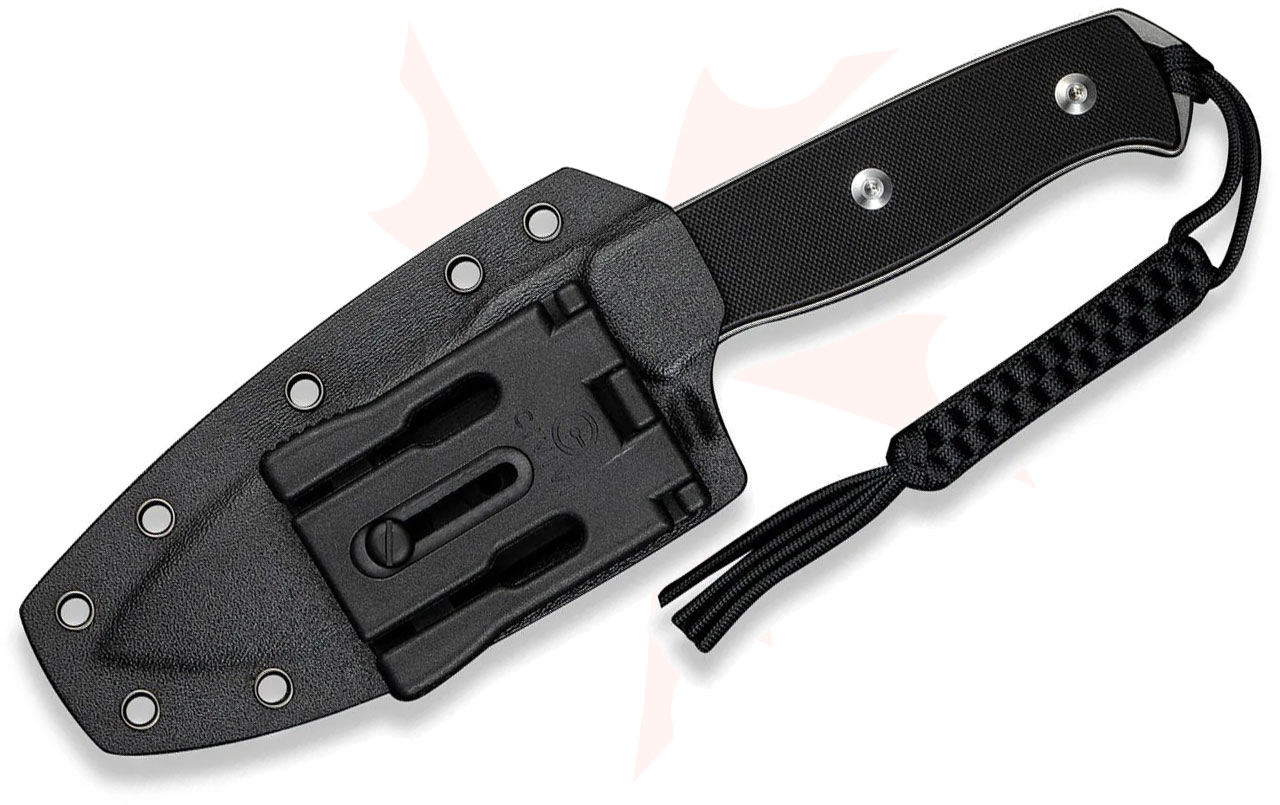 Sencut Knives Toxodon Fixed Blade Knife 4.57" 9Cr18MoV Stonewashed Drop ...