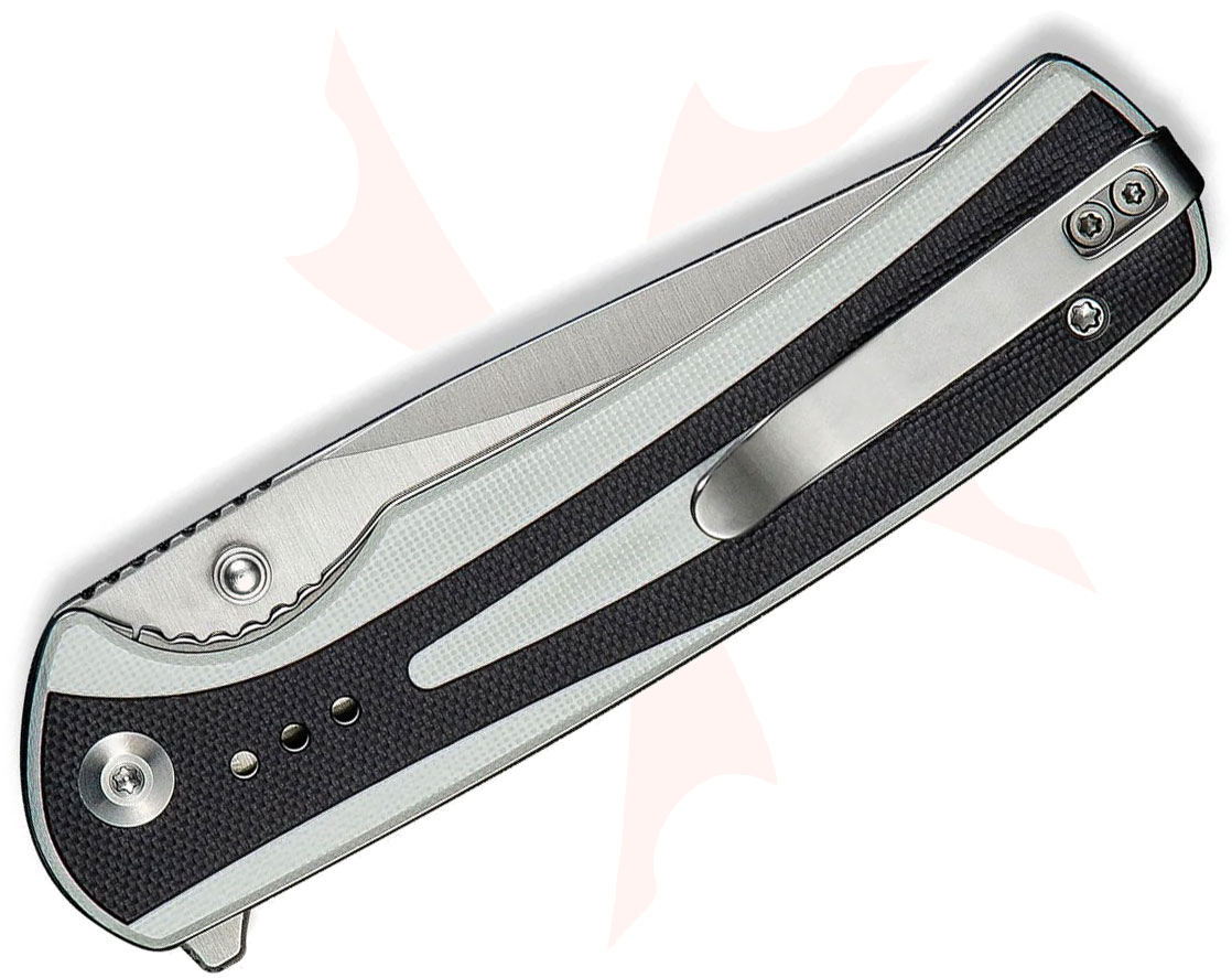 Sencut Knives Regnator Liner Lock Flipper Knife 3.48" Satin Clip Point ...