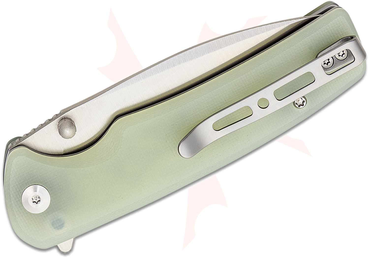 Sencut Knives S21007-4 Sachse Flipper Knife 3.47" Satin Drop Point ...