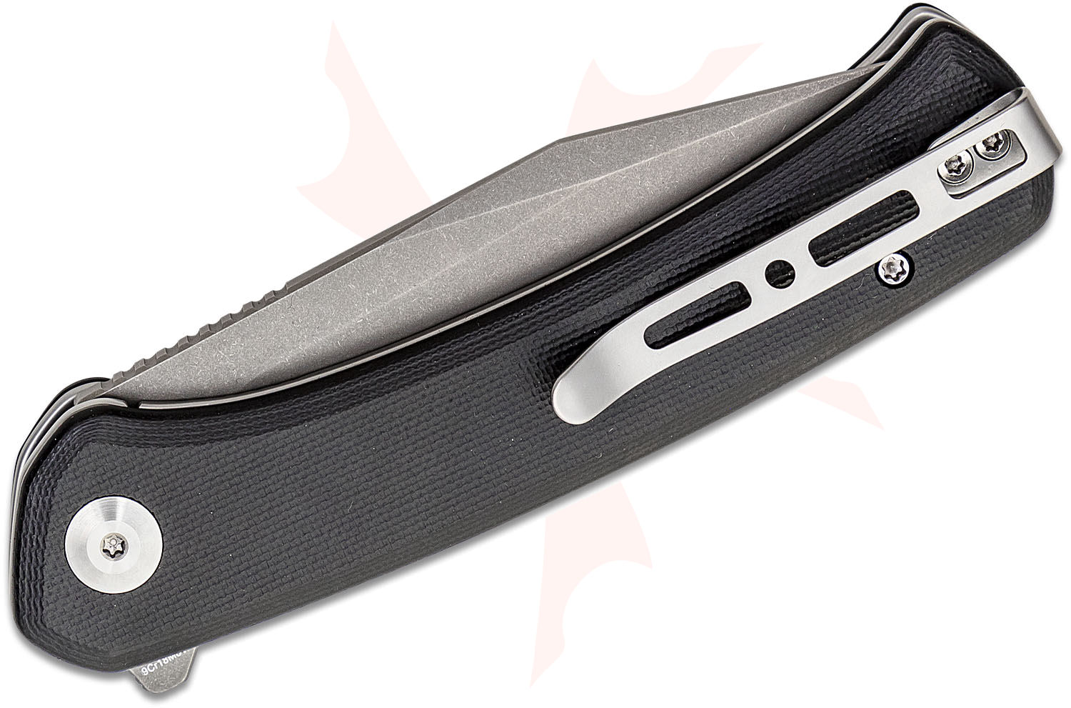 Sencut Knives SA05B-V1 Snap Flipper Knife 3.48" Stonewashed Clip Point ...