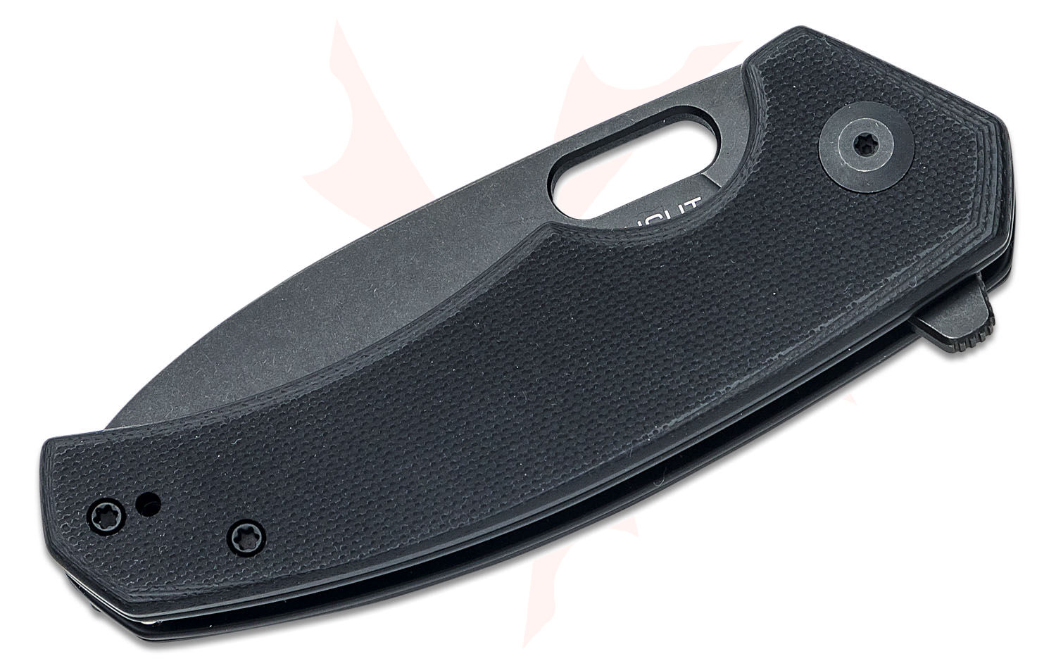 Sencut Knives SA06A Acumen Flipper Knife 2.98" Black Stonewashed Drop ...