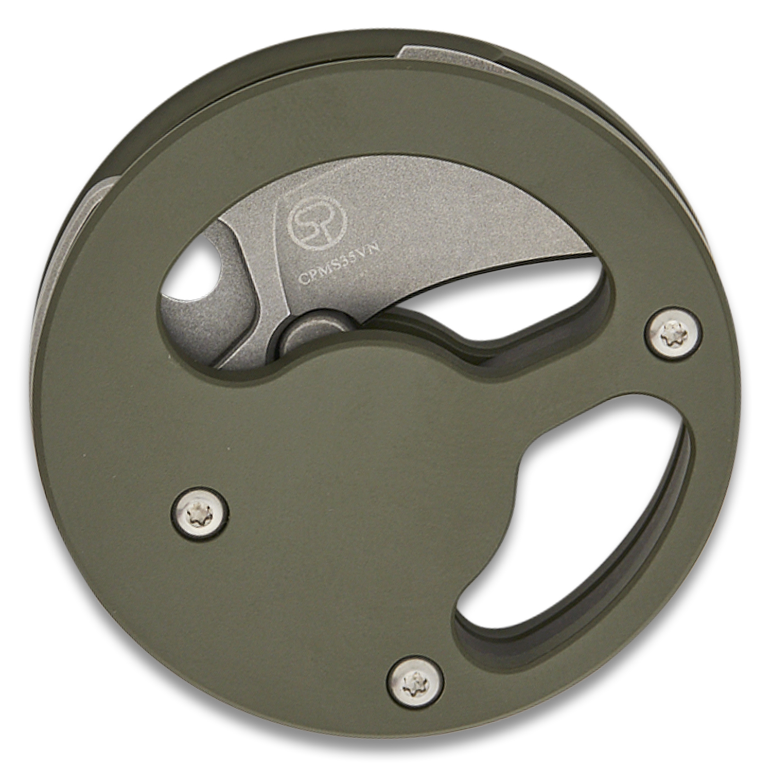 Serge Panchenko Mid-Tech Coin Claw Gen 5 AUTO Folding Knife 1.21" S35VN ...