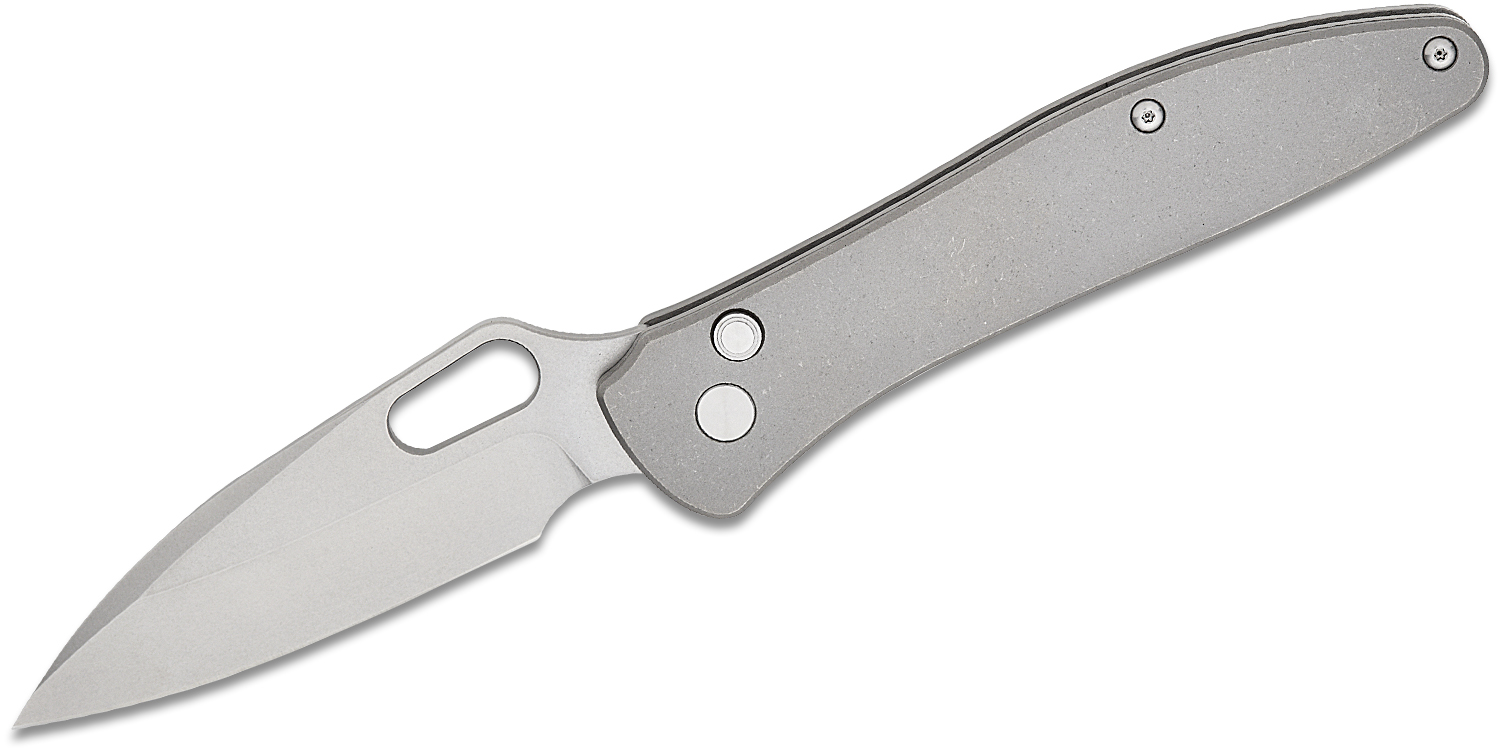 Serge Panchenko Production Rager Button Lock Folding Knife 3.75" N690 ...