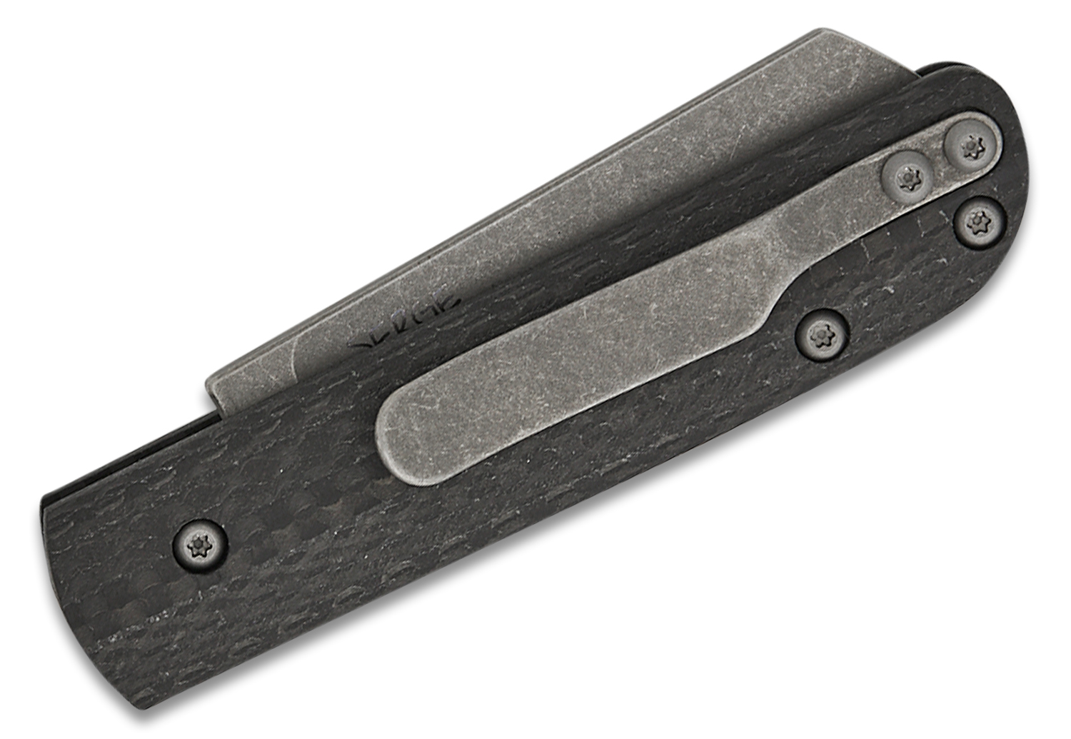 Serge Panchenko Production Slip4 Slipjoint Folding Knife 2.06" M390 Stonewashed Modified ...