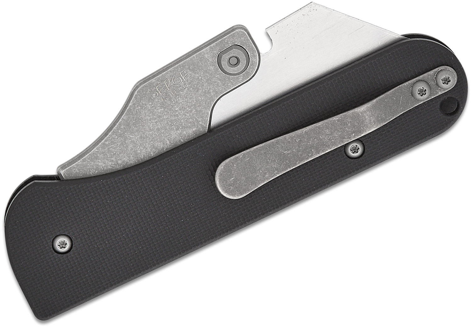 Serge Panchenko Production Slipjoint Razor Gen2 Folding Knife 2.67 ...