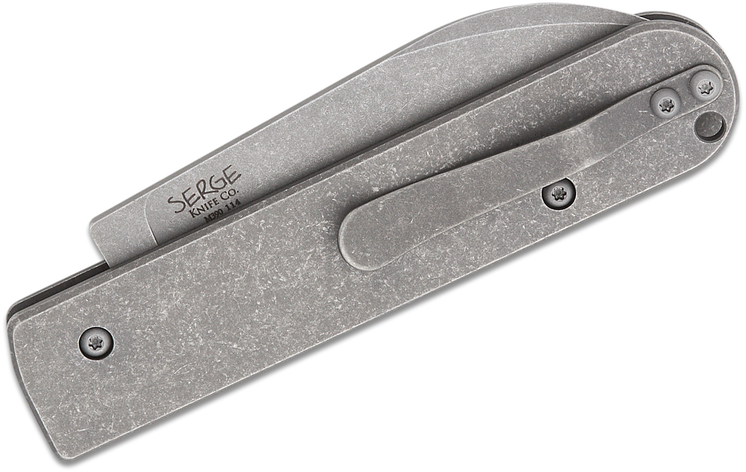 Serge Panchenko Production Slip7 Slipjoint Folding Knife 2.7" M390 ...