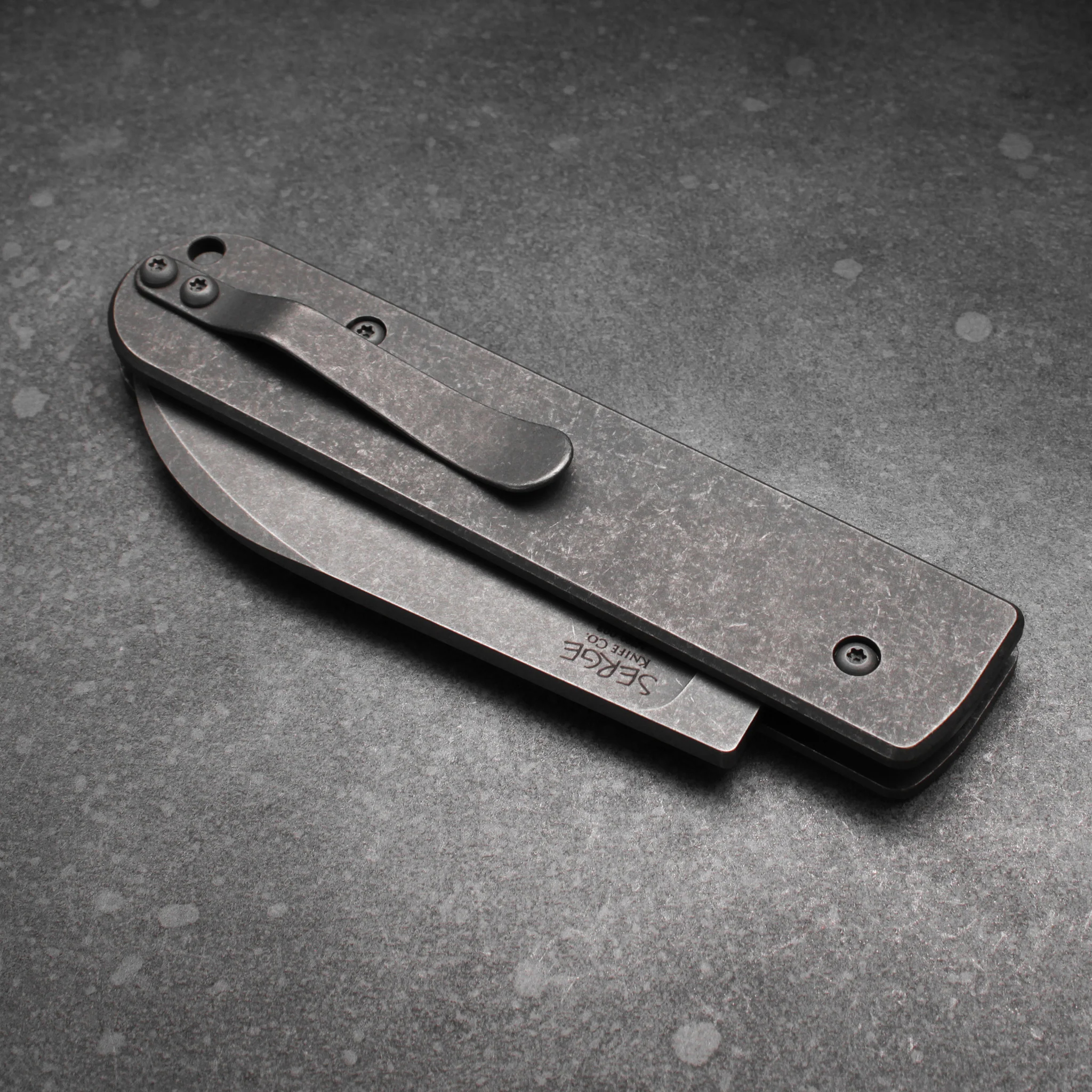 Serge Panchenko Production Slip7 Slipjoint Folding Knife 2.7" M390 ...