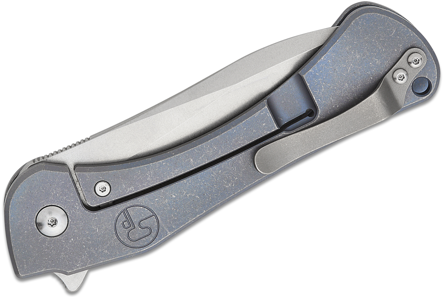 Serge Panchenko Production Trope Frame Lock Flipper Knife 3.5" N690 Two ...