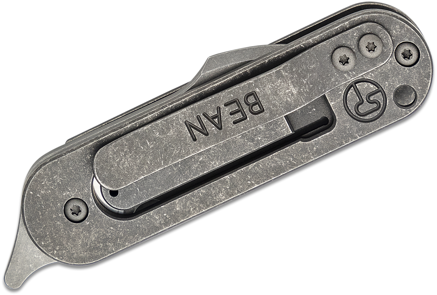 Serge Panchenko Mid-Tech Bean Harpoon Slipjoint Front Flipper Knife 2 ...