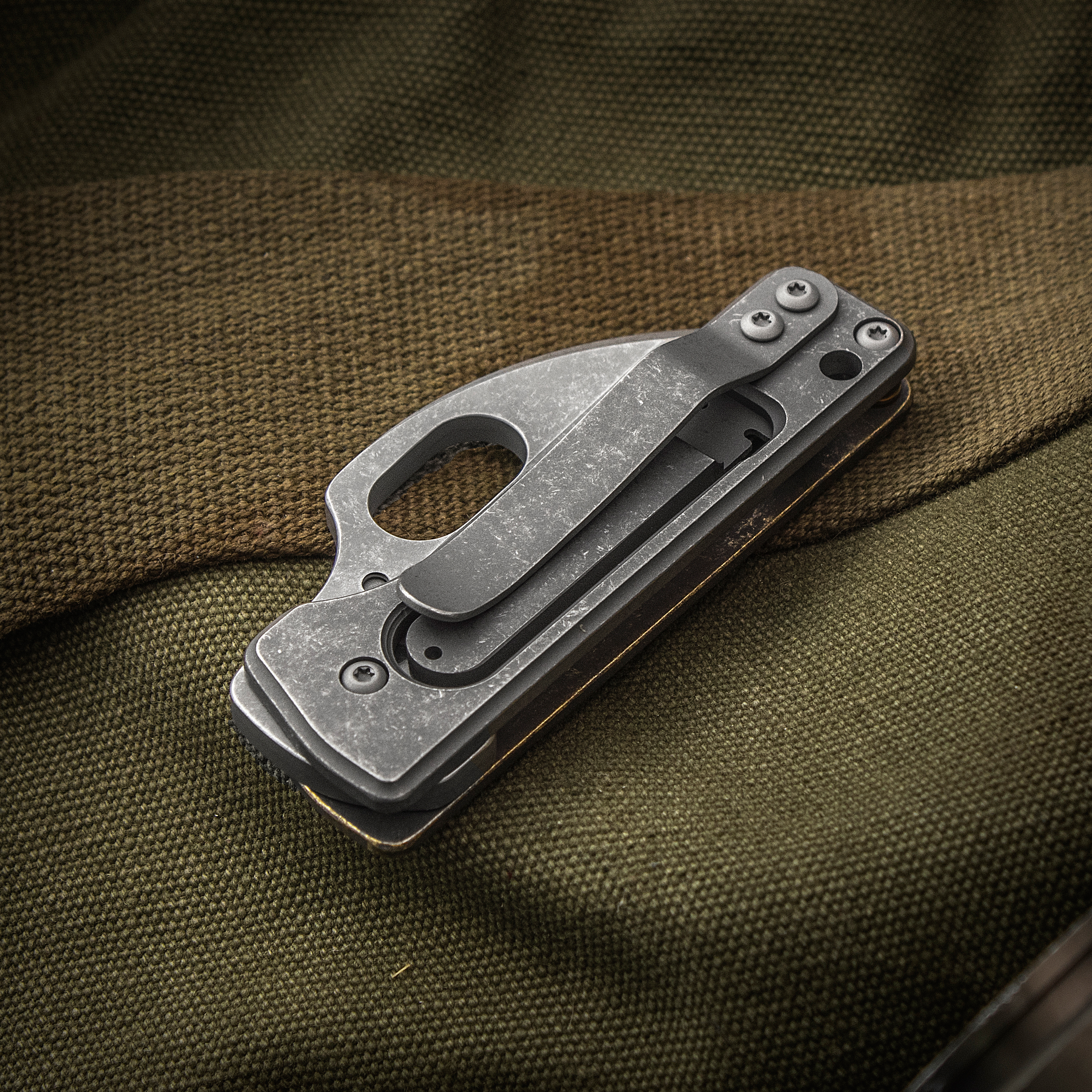 Serge Panchenko Thorn Gen 2 Midtech Slipjoint Folding Knife 2.125" CM ...