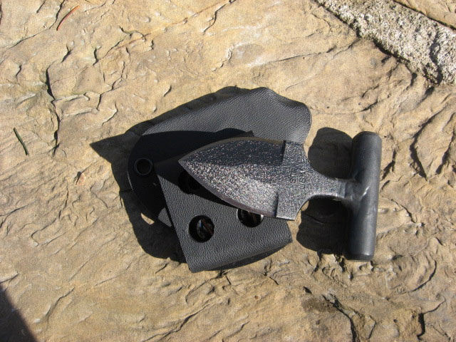 Shadow Tech Knives 2" Push Dagger, Plain Black Blade with Kydex Sheath ...