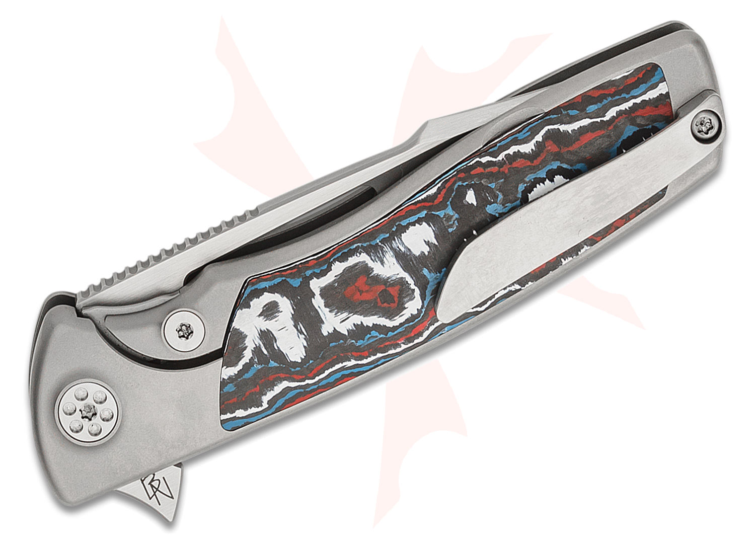 SharpByDesign Production Mini Evo Flipper Knife 3.375" M390 Satin ...