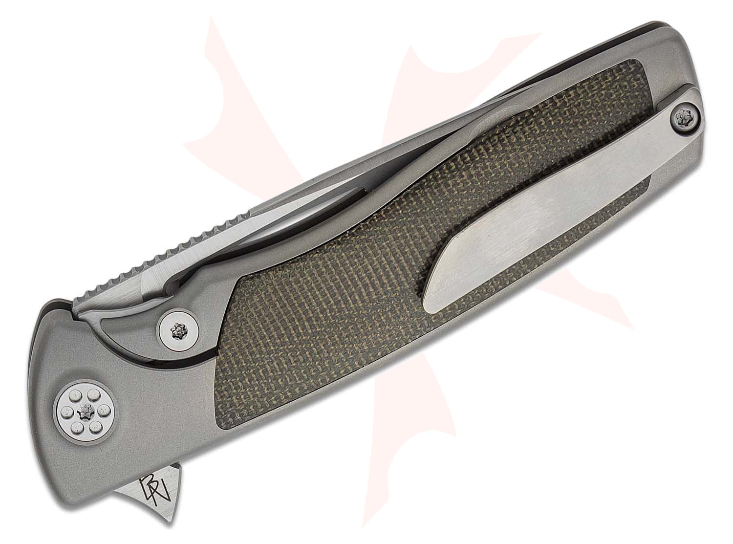 SharpByDesign Production Mini Evo Flipper Knife 3.375" M390 Satin Drop ...