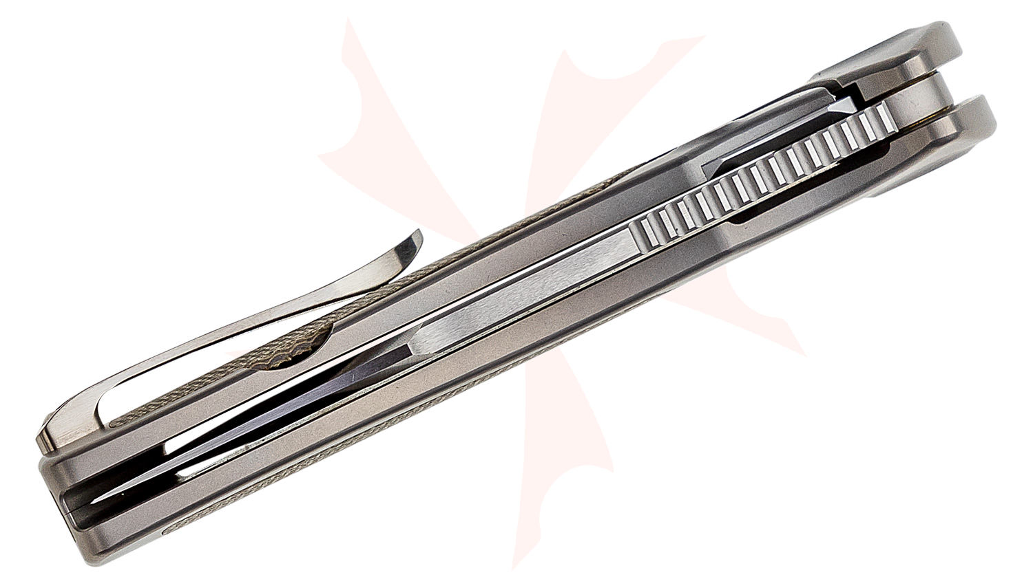 SharpByDesign Production Micro Evo Flipper Knife 3" M390 Satin Harpoon ...