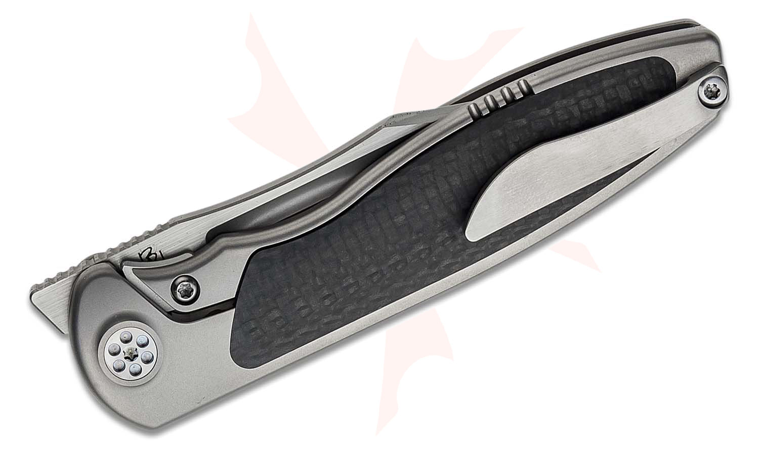 SharpByDesign Production Mini Tempest Front Flipper Knife 3.5" M390 ...