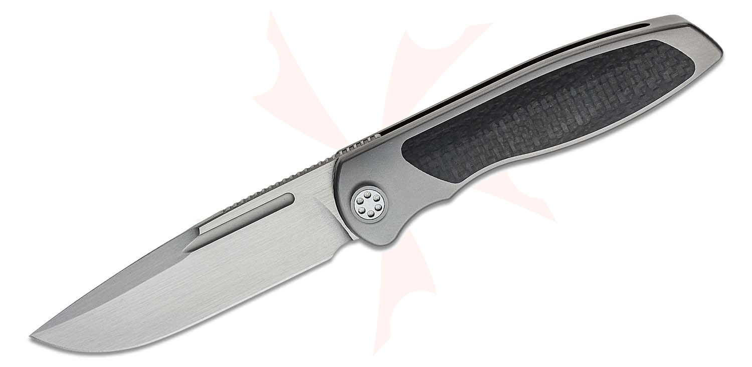 SharpByDesign Production Mini Tempest Front Flipper Knife 3.5" M390 ...