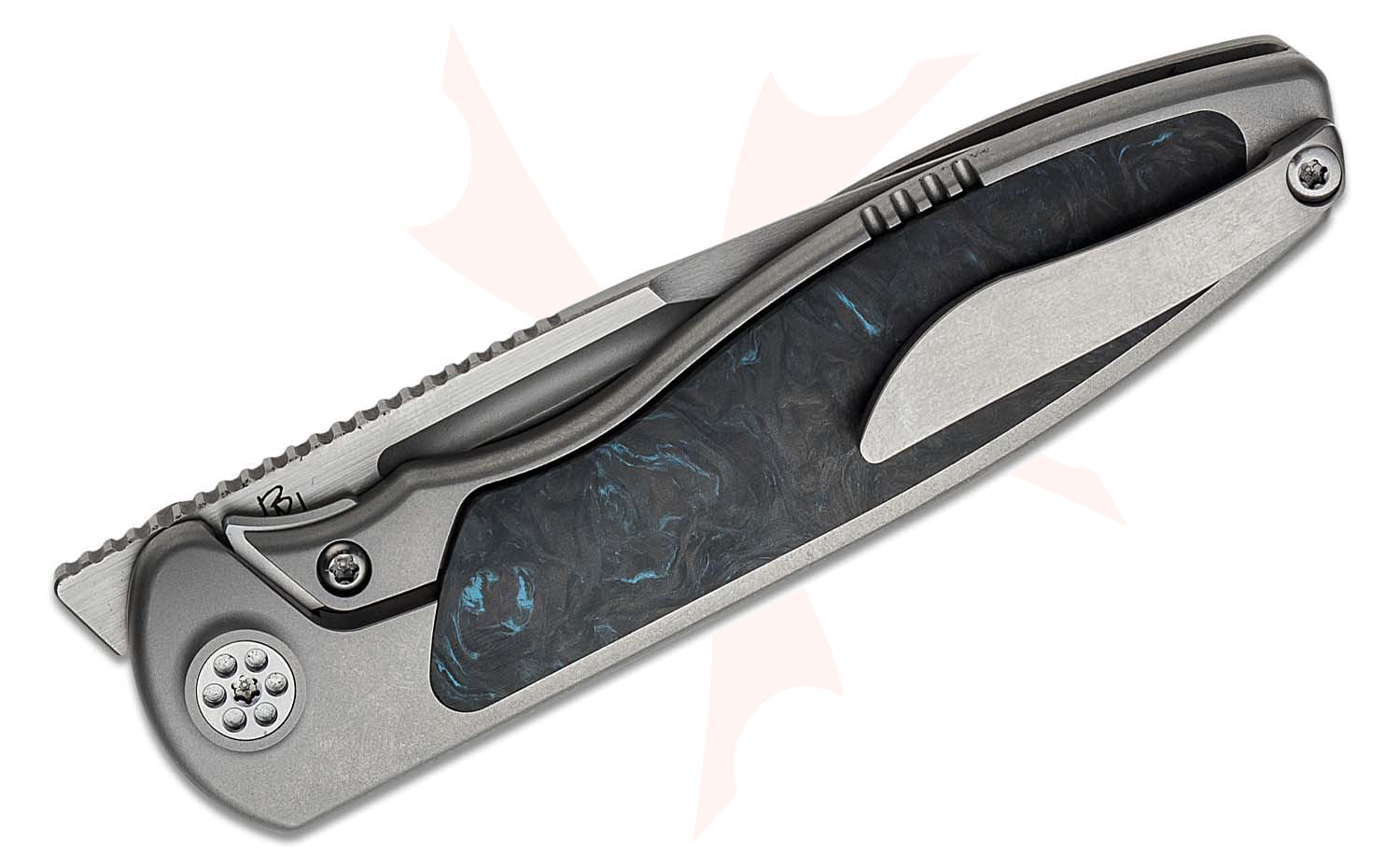 SharpByDesign Production Mini Tempest Front Flipper Knife 3.5" M390 ...
