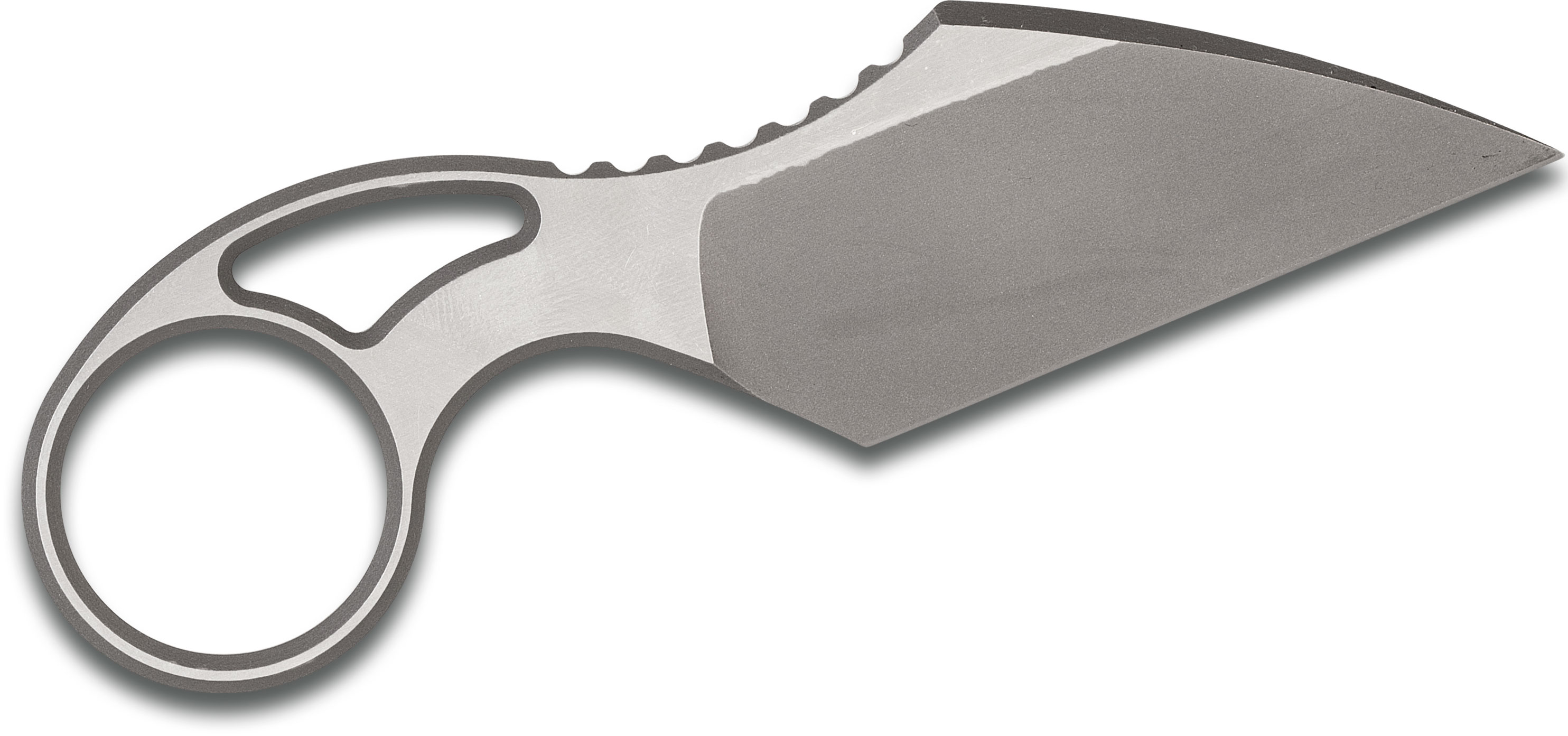 SharpByDesign Custom Talon Neck Knife 2.5" CPM-S35VN Blasted Two-Tone ...