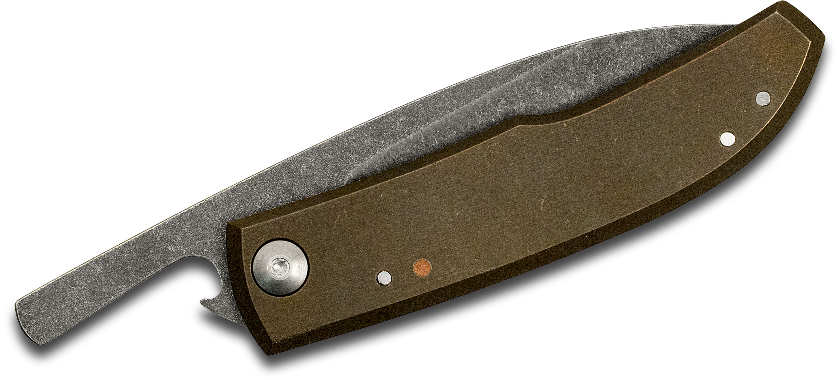 Sharpwerks Custom Friction Folder 2.75" CPM-S35VN Wharncliffe Blade ...