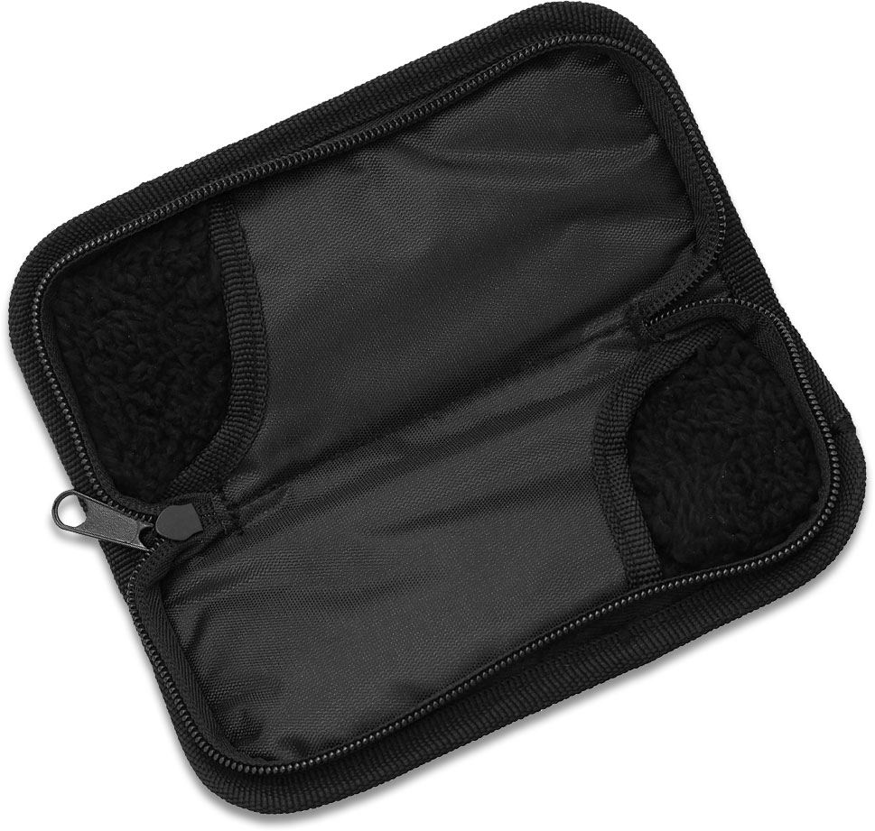 Heavy Nylon Zipper Knife Case Pouch 5.5", Black - KnifeCenter - AC209