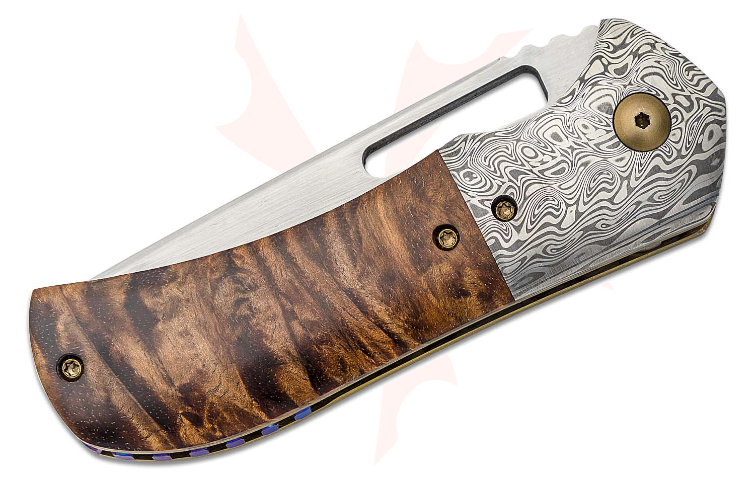 Doc Shiffer Knives Custom Recon Flipper Knife 3.5" 1095 SiO2 Ceramic ...